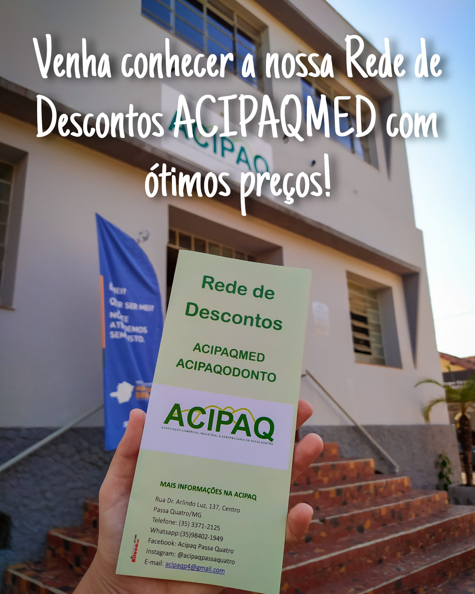 ACIPAQ – serviços – passa quatro – minas gerais - Rota Tecnologica