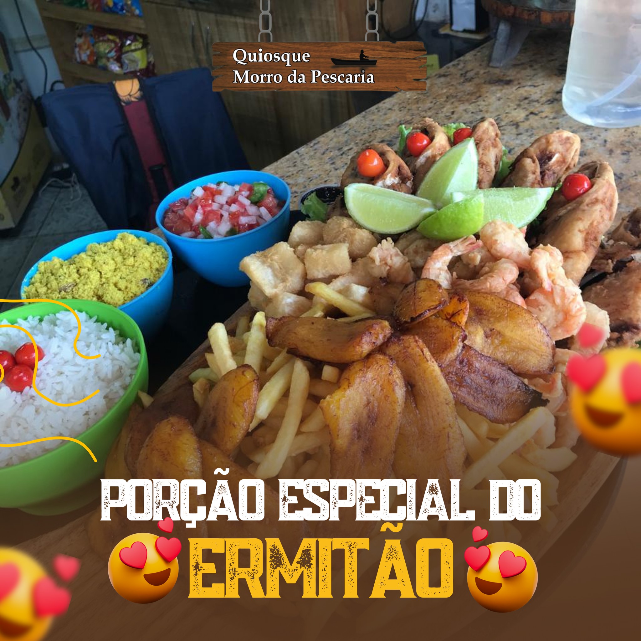 Quiosque Morro da Pescaria- Gastronomia- Guarapari- ES - Rota Tecnologica